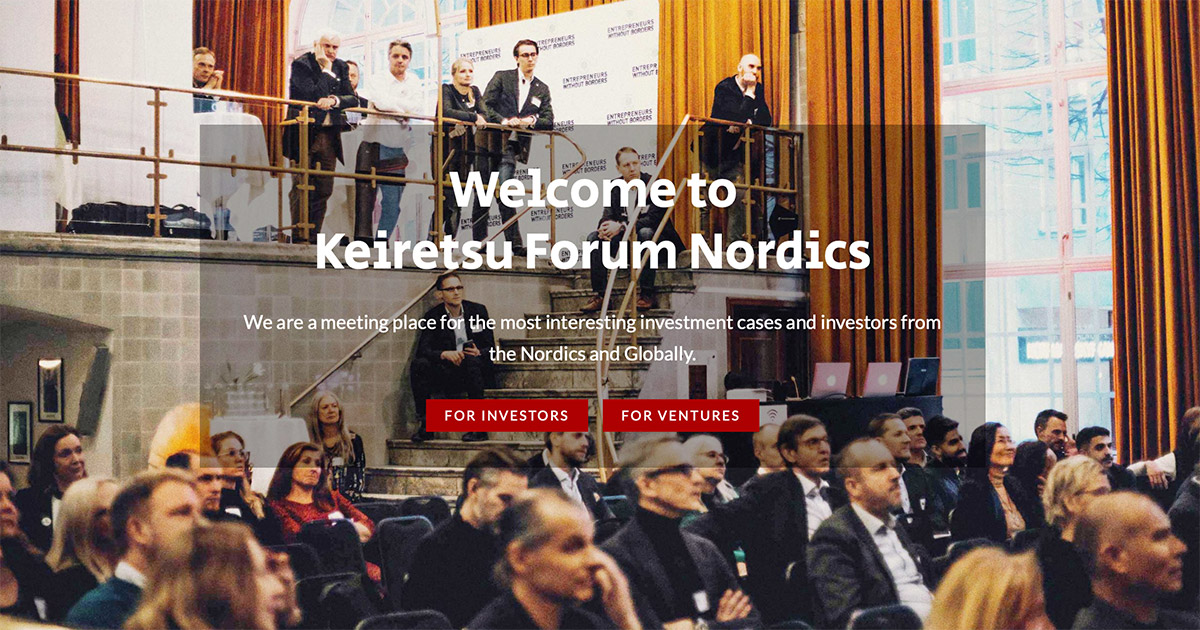 Portfolio - Keiretsu Forum Nordics